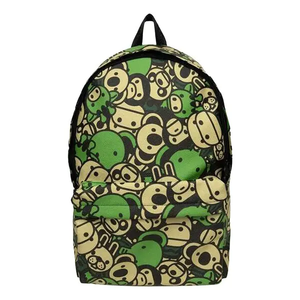 A BATHING APE Baby Milo All Friends Backpack - Green