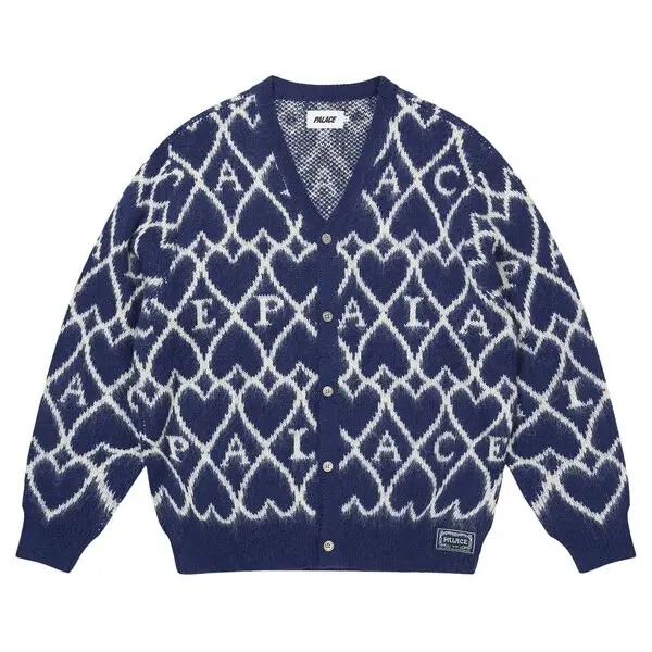 PALACE Hairy Heart Knit