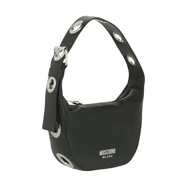 Moschino Eyelets Shoulder Bag
