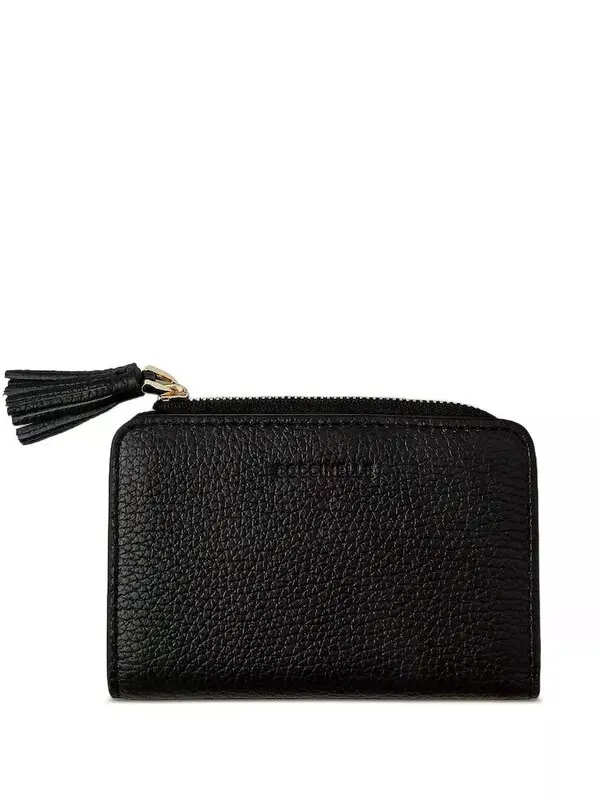 COCCINELLE Tassel-detail Wallet - Black