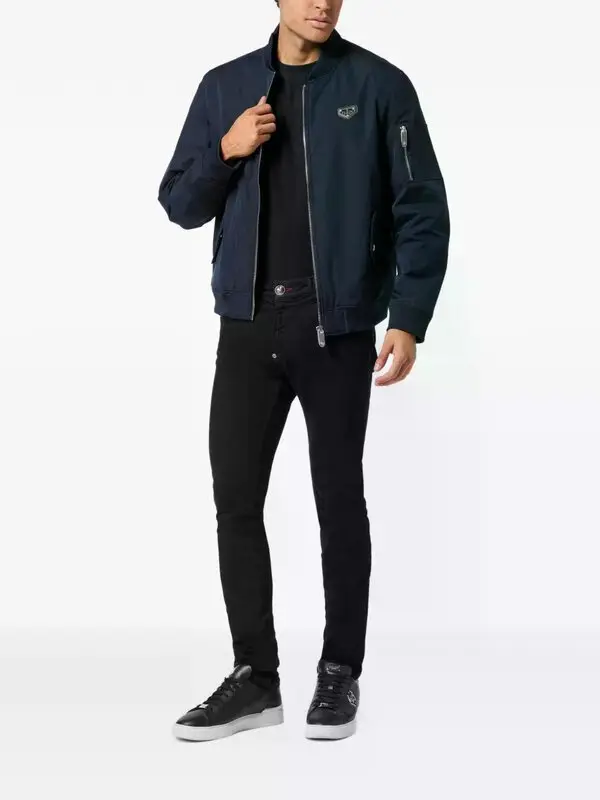 Philipp Plein Nylon Bomber Jacket