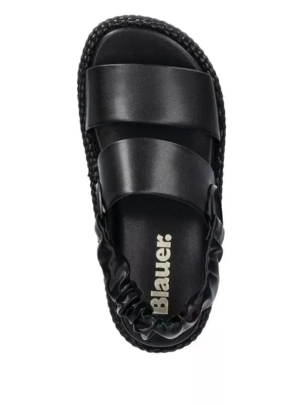 BLAUER. Platform Elastic-strap Sandals