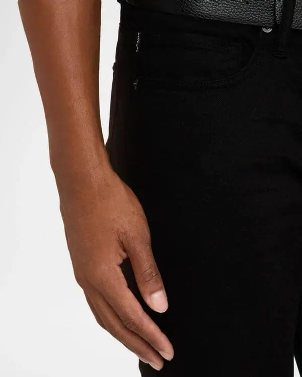 TOM FORD Stretch-twill Straight-fit Pants - Black