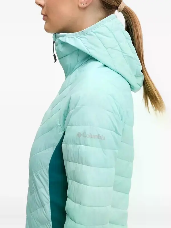 Columbia Quilted Hooded Jacket - Blue