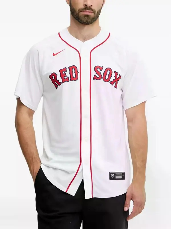 Nike X Boston Red Sox Button-down Baseball Shirt