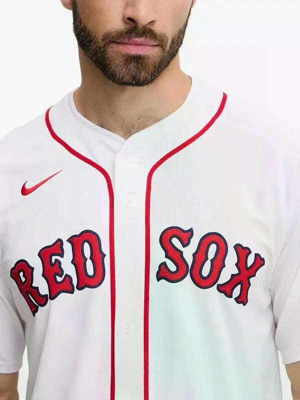 Nike X Boston Red Sox Button-down Baseball Shirt