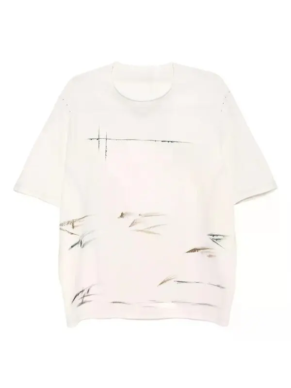 DEVOA Printed T-shirt - White