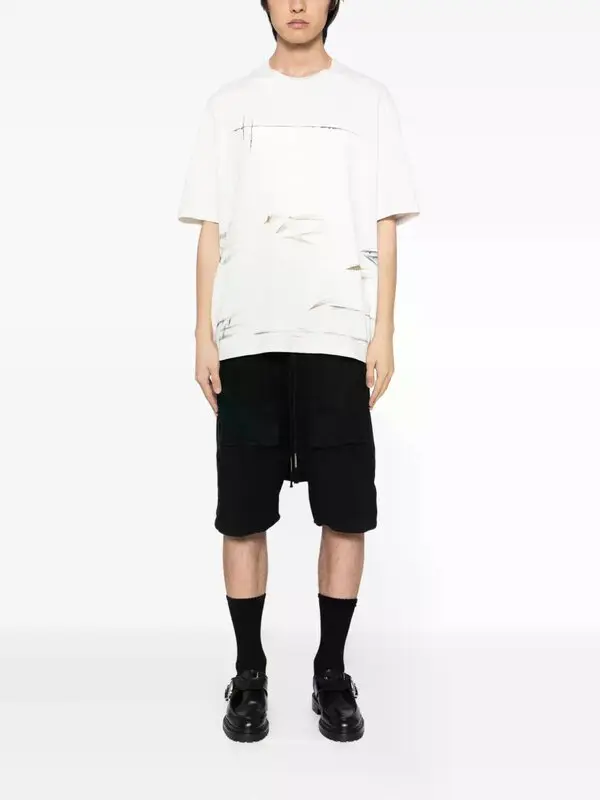 DEVOA Printed T-shirt - White