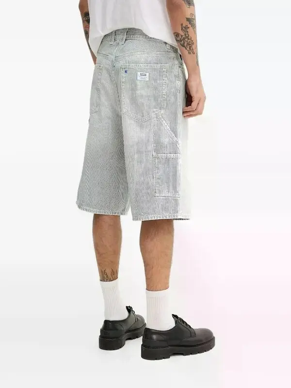 Hugo Striped Cargo Shorts