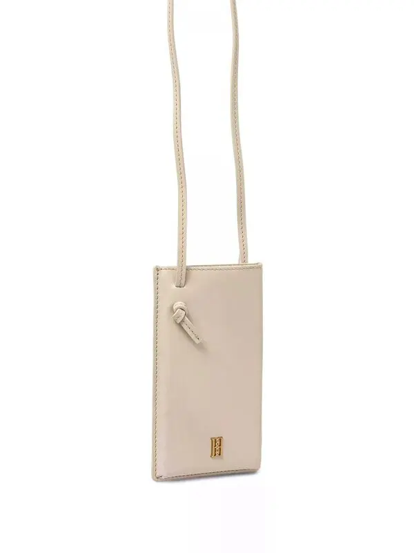 BY MALENE BIRGER Leather Phone Case - Neutrals