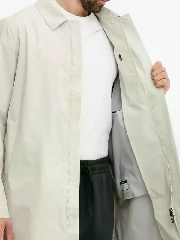 K-WAY Button-fastening Jacket - Neutrals