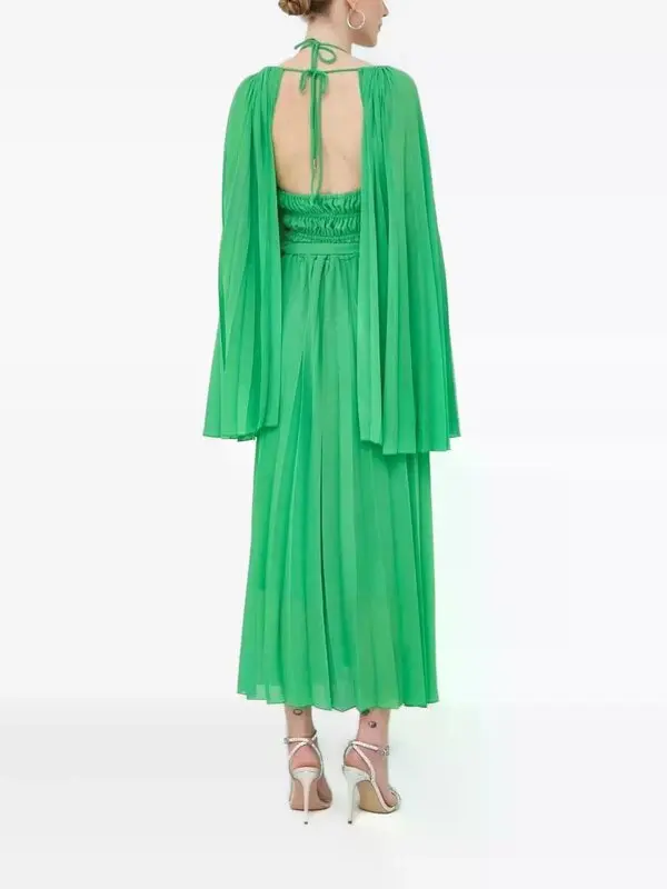 Beatrice B Detachable-cape Maxi Dress