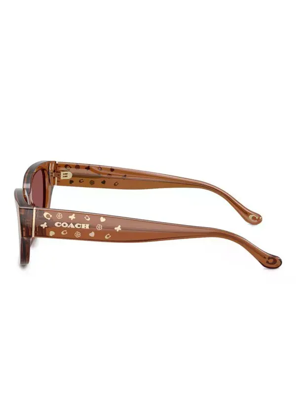 COACH® Logo-plaque Square Sunglasses