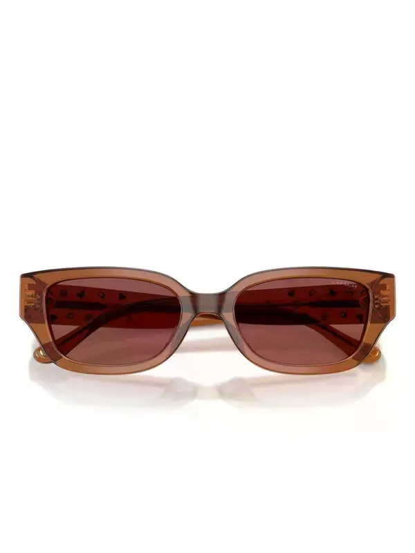 COACH® Logo-plaque Square Sunglasses