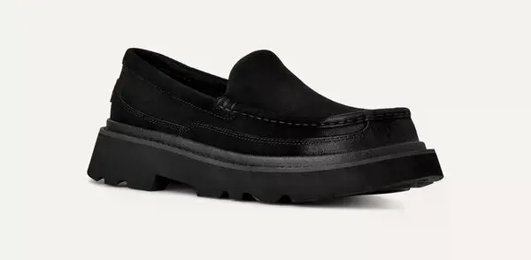UGG Ascot Lug Loafers - Black