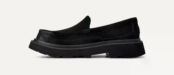 UGG Ascot Lug Loafers - Black