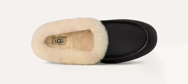 UGG Ansley Leather Mule - Black