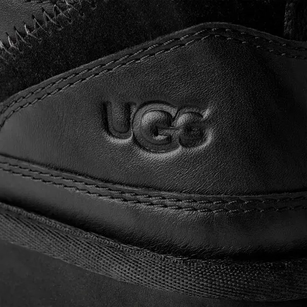 UGG Lowmel Leather Sneakers - Black