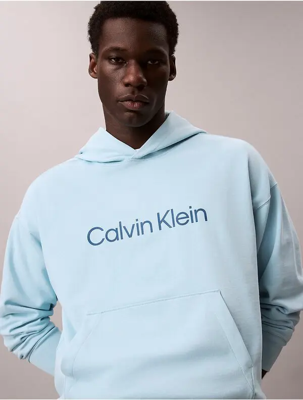 Calvin Klein Standard Logo Terry Hoodie