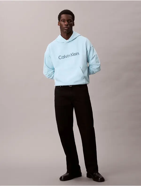 Calvin Klein Standard Logo Terry Hoodie