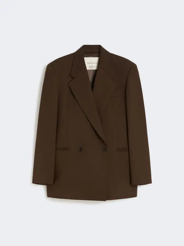 Max Mara Wool Twill Straight Fit Blazer
