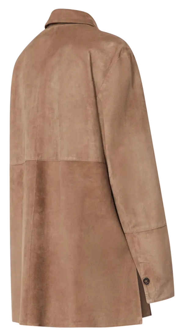 Max Mara Lambskin Suede Jacket