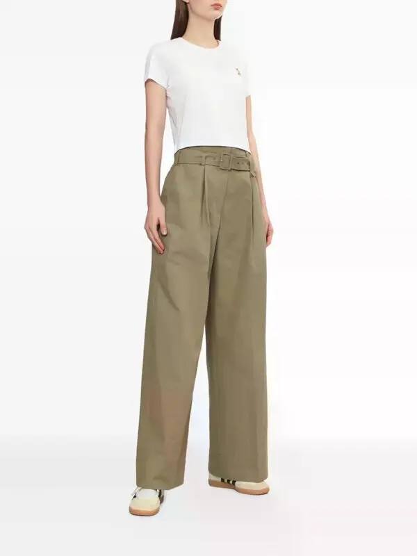 Simone Rocha Belted Pleated Trousers