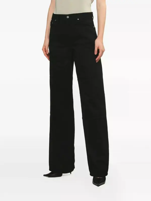 Helmut Lang Panelled Straight Leg Jeans