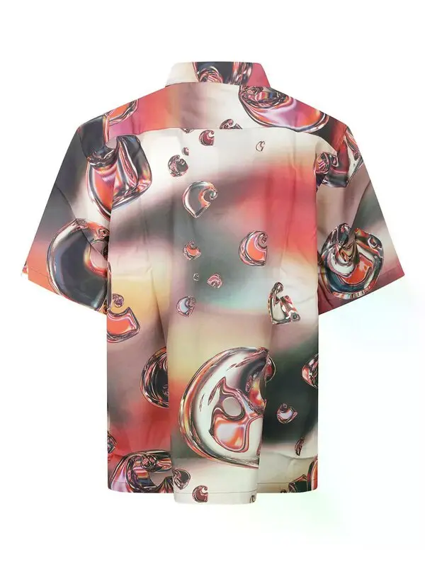 Carhartt Work In Progress Graphic-pattern Shirt - Red
