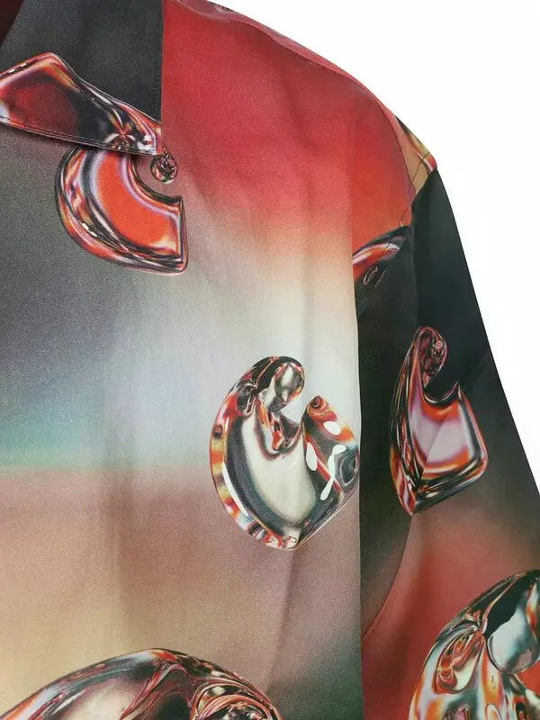 Carhartt Work In Progress Graphic-pattern Shirt - Red