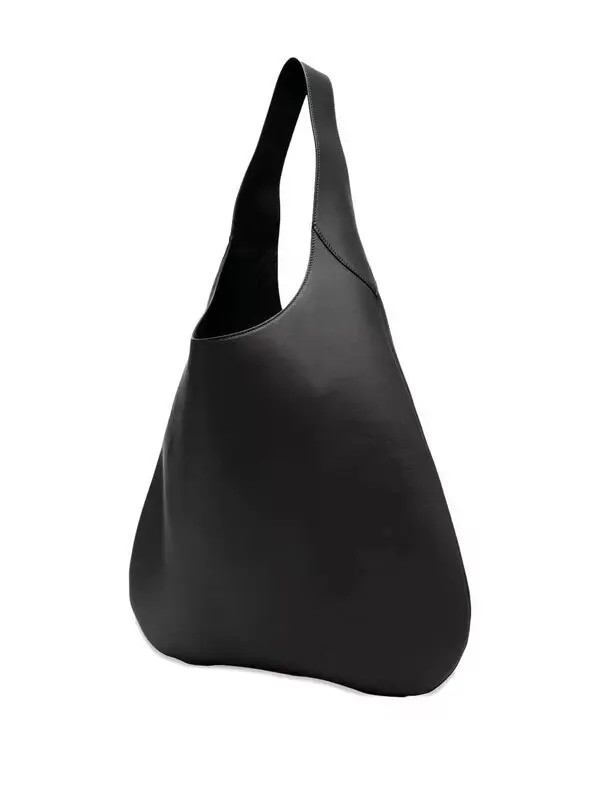 Carven Leather Tote Bag - Black