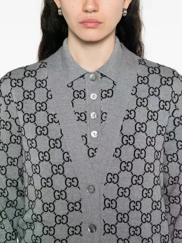 Gucci Gg-monogram Cardigan