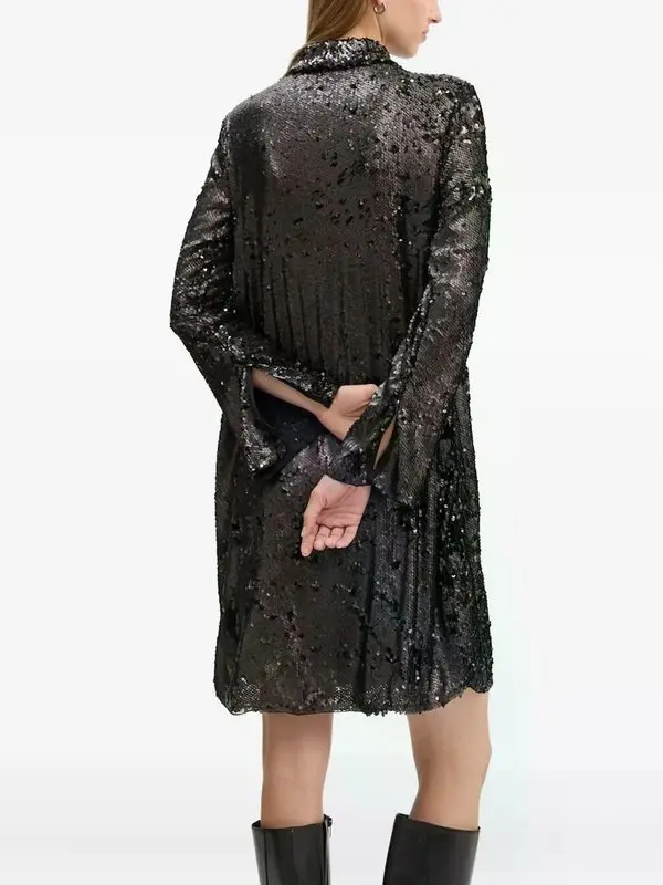BRUUNS BAZAAR Sequin Embellished Mini Dress