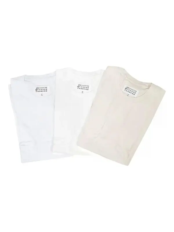 MAISON MARGIELA Cotton T-shirt - Neutrals