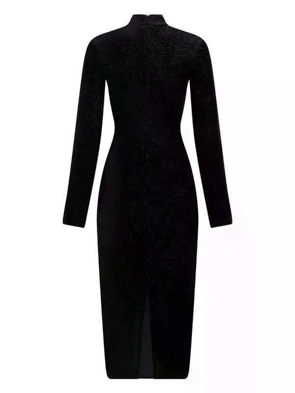 Karl Lagerfeld Sparkle High-neck Dress