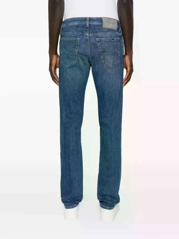 Jacob Cohen Cotton Straight Leg Jeans