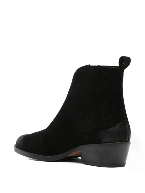 CURIOSITÈ 40mm Pointed-toe Ankle Boots