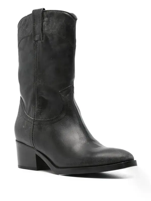 CURIOSITÈ 50mm Calf-leather Cowboy Boots