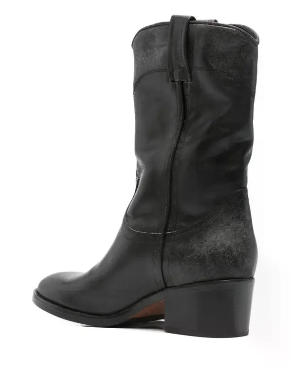 CURIOSITÈ 50mm Calf-leather Cowboy Boots