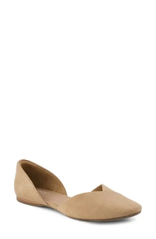 Toms D'orsay Flat - Medium Beige