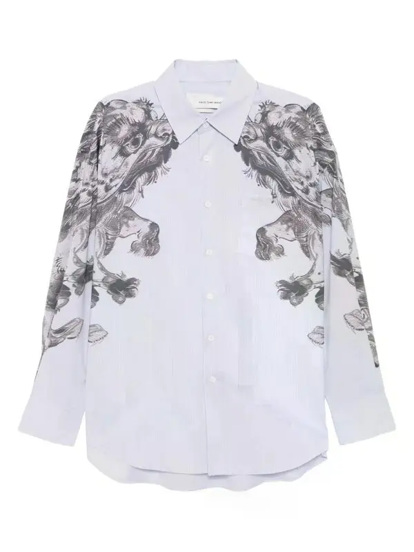 FENG CHEN WANG Printed Long-sleeves Shirt