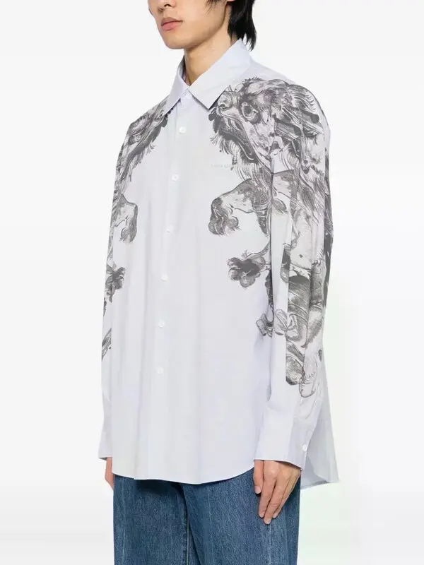FENG CHEN WANG Printed Long-sleeves Shirt