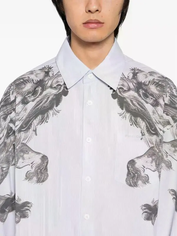 FENG CHEN WANG Printed Long-sleeves Shirt
