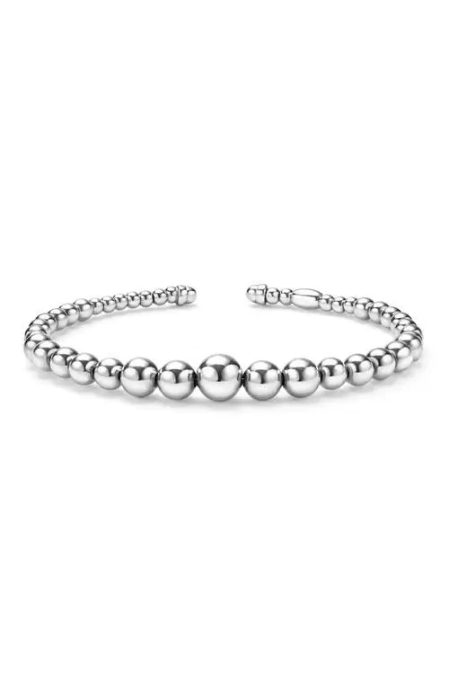 Lagos Caviar Bubbly Cuff Bracelet - Sterling Silver
