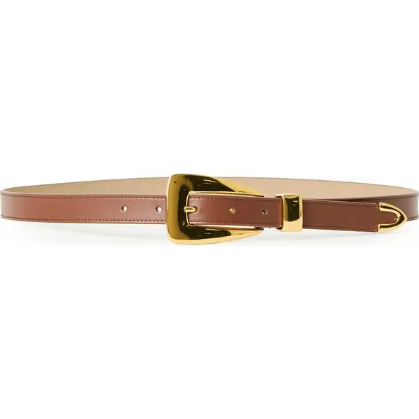 B-low The Belt Briar Leather Belt - Madeira Gold