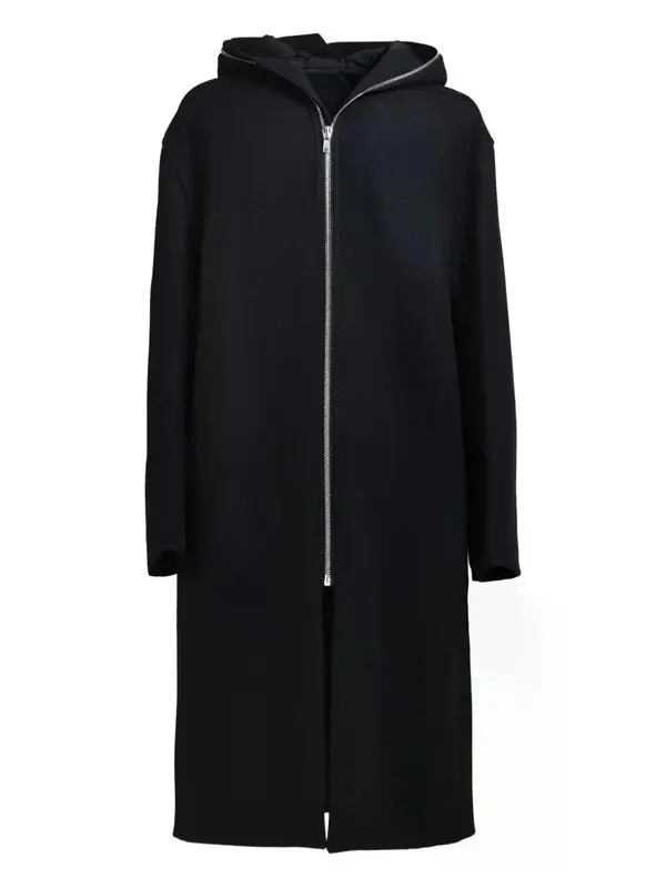Rick Owens Hooded Zip-front Coat