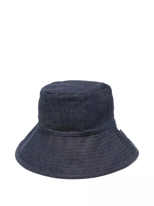 A.p.c. Ribbon-trimmed Bucket Hat - Blue