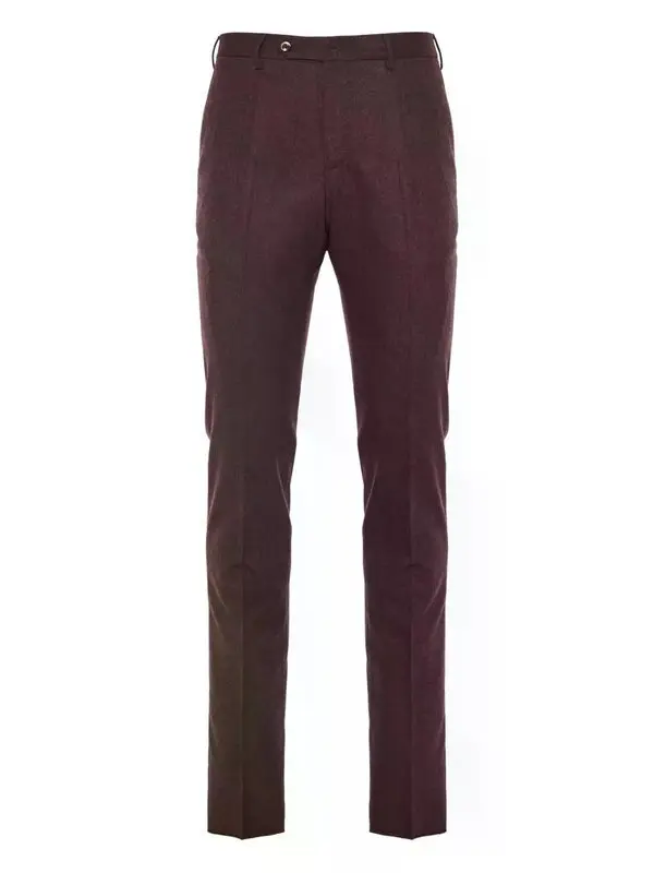 PT TORINO Wool-blend Straight Leg Trousers