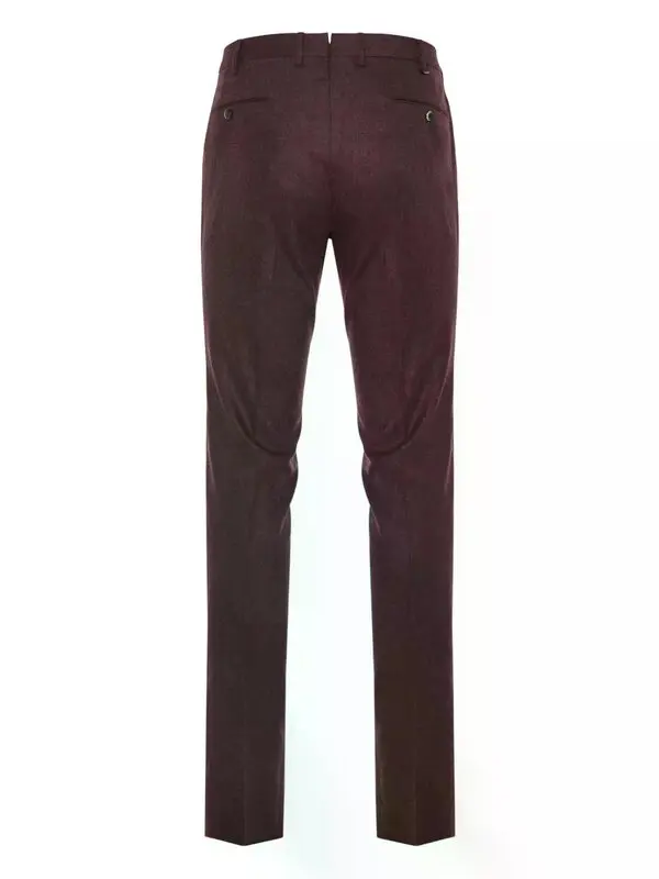 PT TORINO Wool-blend Straight Leg Trousers
