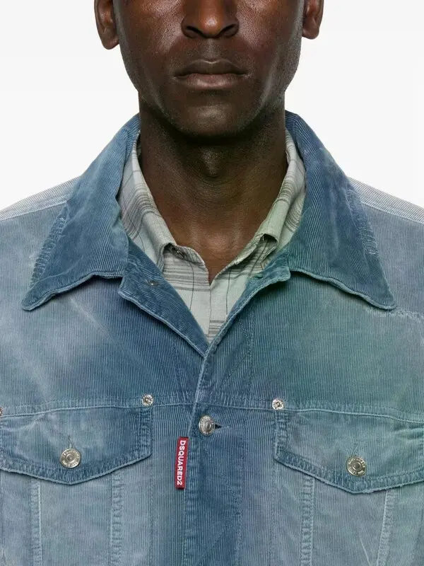 Dsquared2 Corduroy Button Jacket